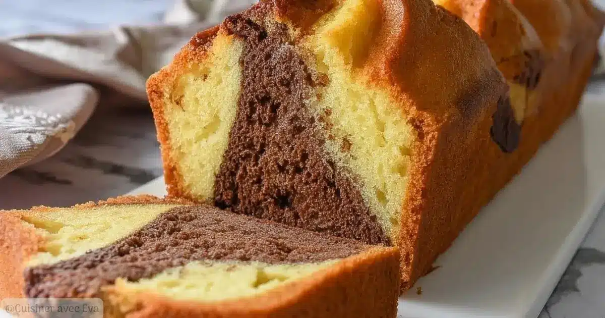 Recette du cake marbré : le goûter nostalgique qui fait toujours ...