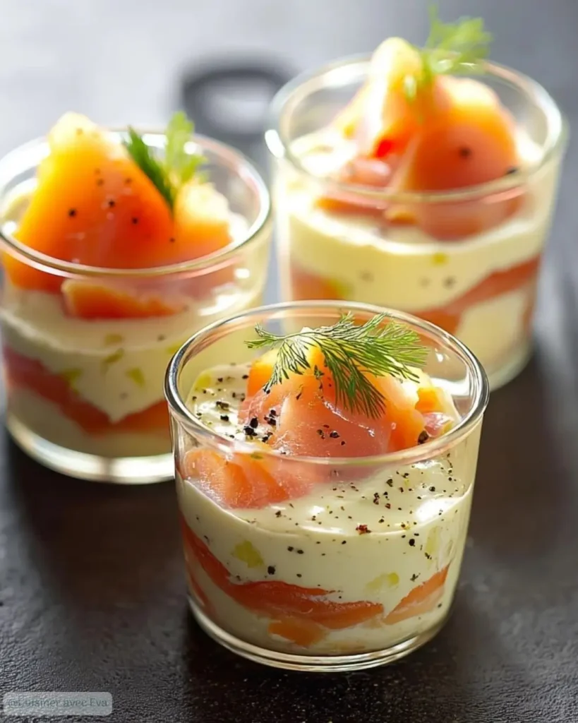 Verrines de Saumon Fumé et Philadelphia : un délice rapide ! - Cuisiner ...