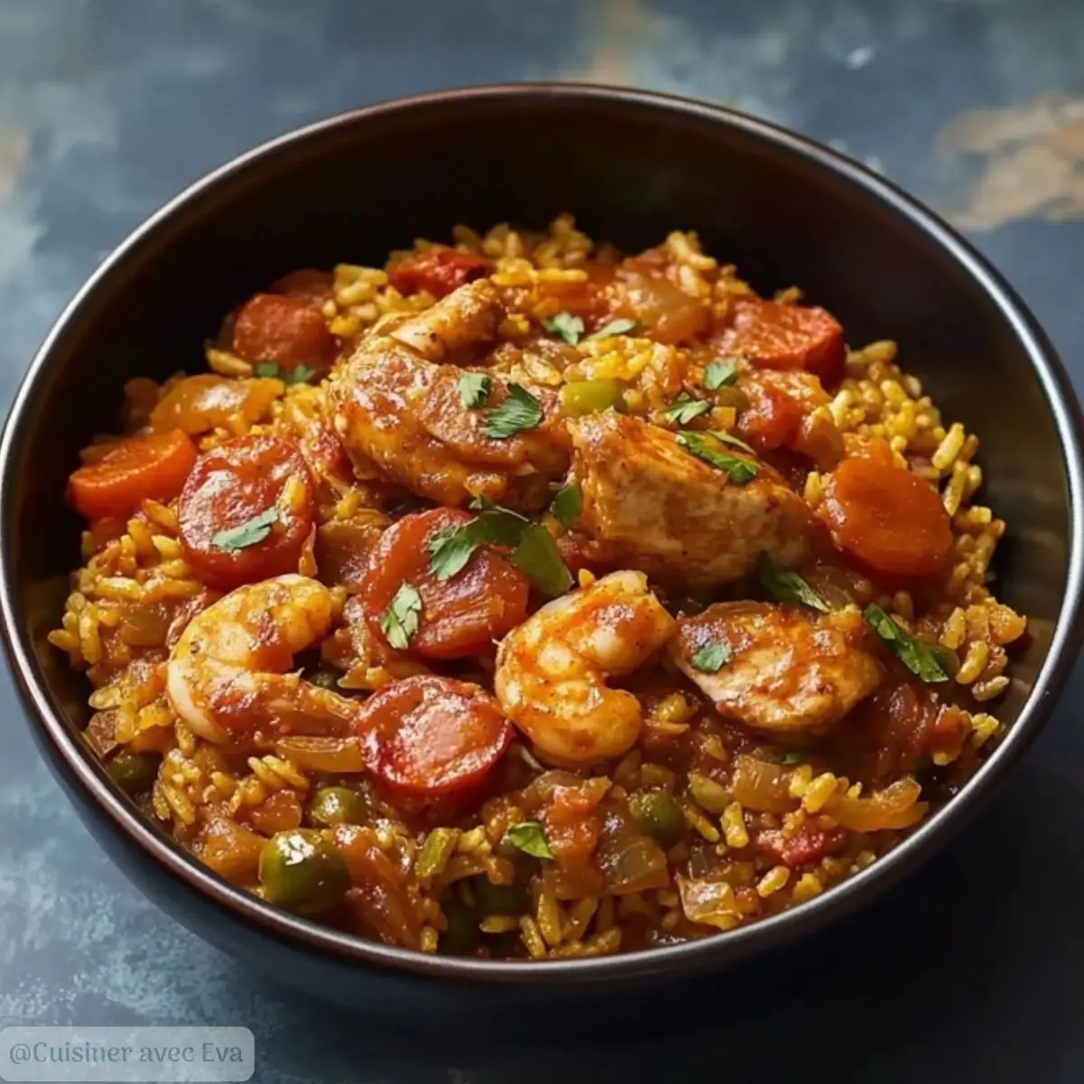 Jambalaya Créole : Découvrez la recette délicieuse ! - Cuisiner Avec Eva