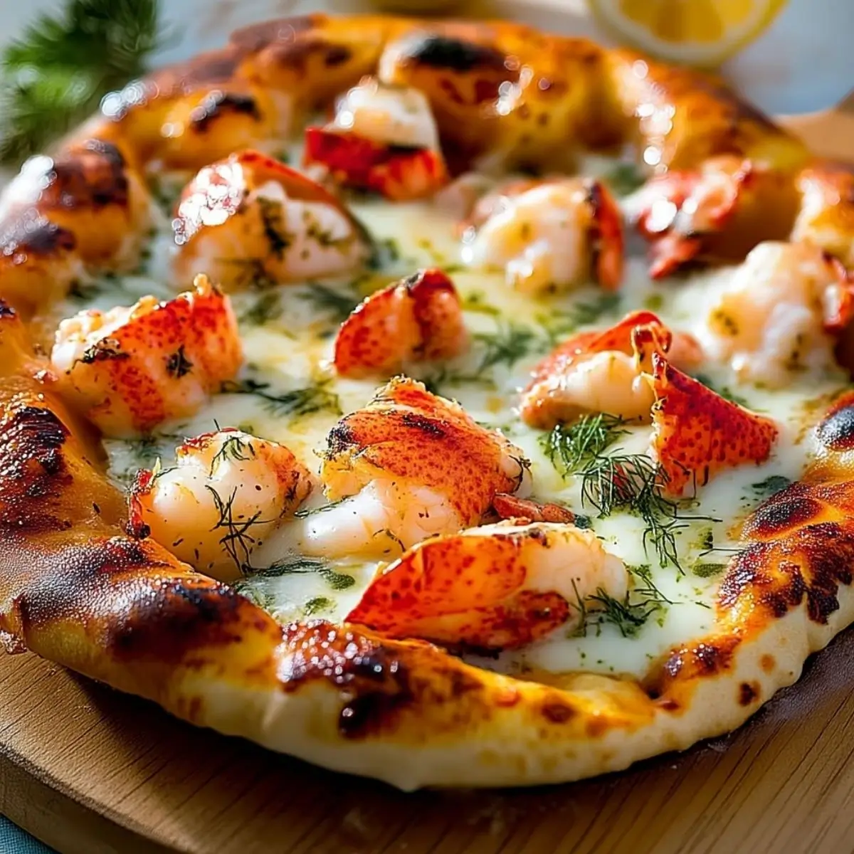 Pizza au homard style lobster roll : délice surprenant à essayer ...