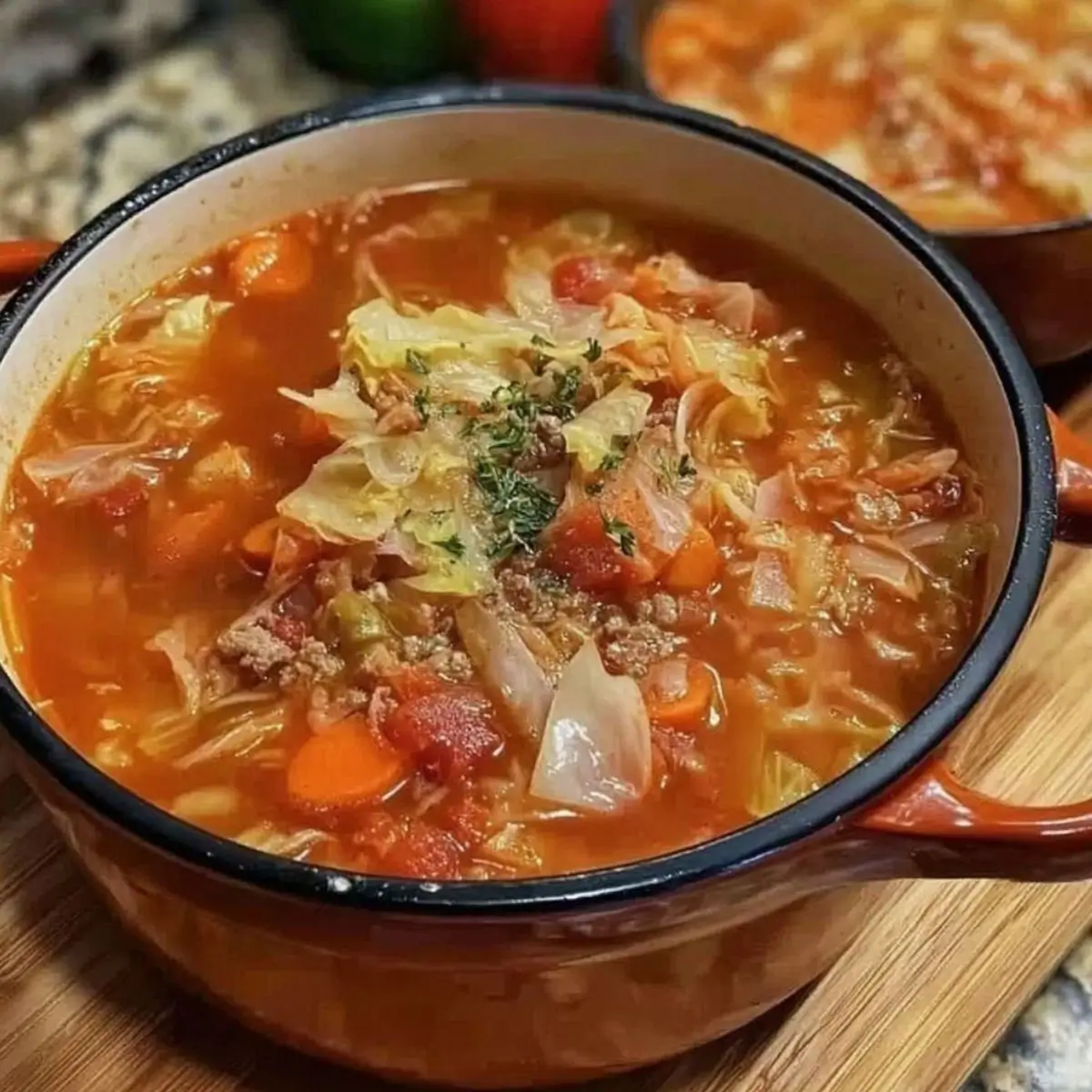 Soupe de Chou façon Chou Farci : un régal facile ! - Cuisiner Avec Eva