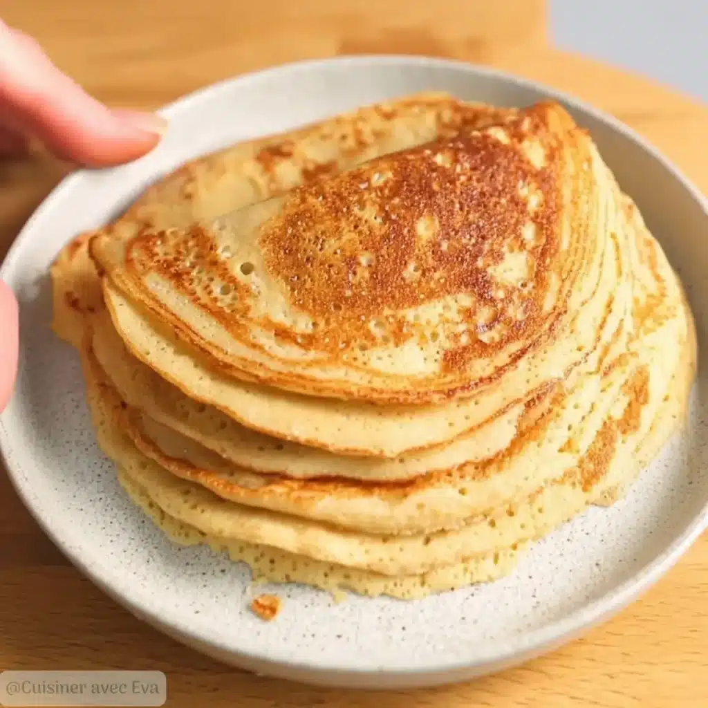 Crêpes à la banane – petit-déjeuner léger et savoureux pour la perte de ...