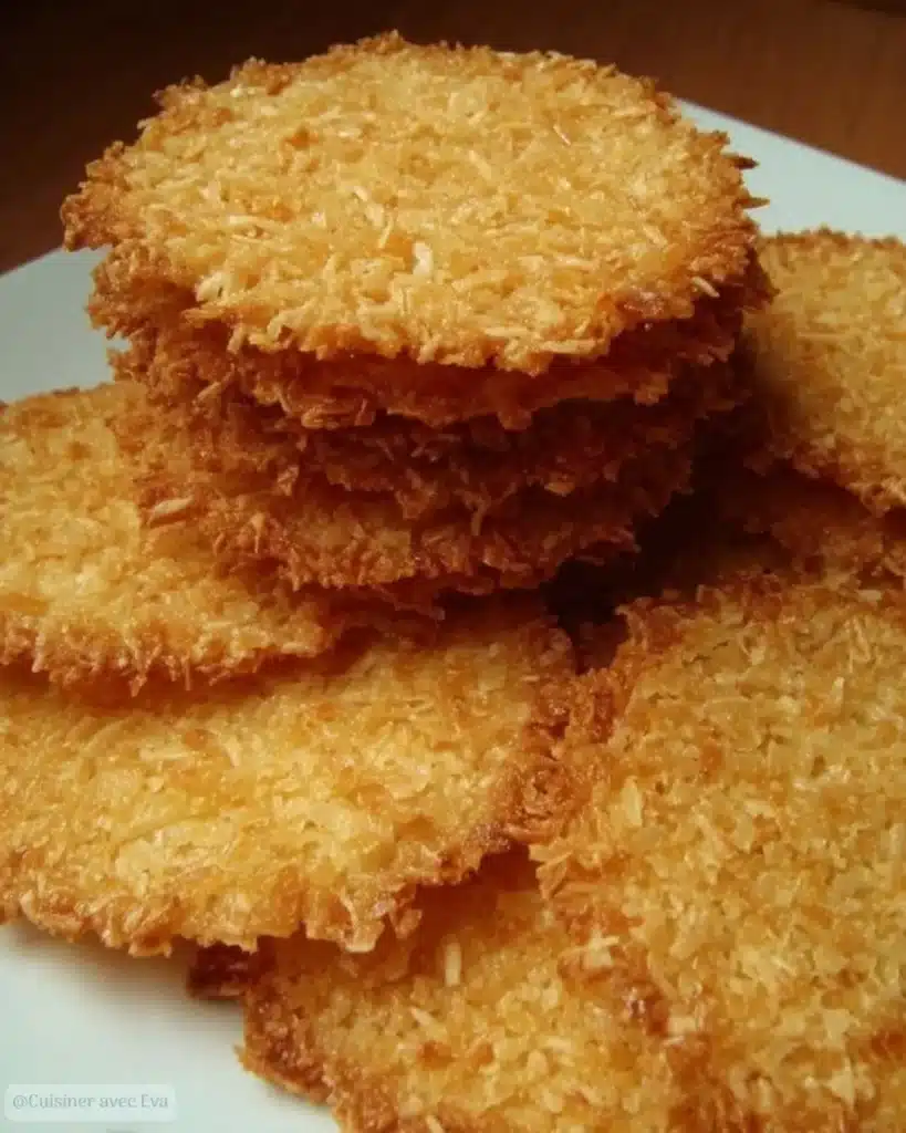 Craquants à la Noix de Coco : Biscuits Croustillants et Gourmands ...