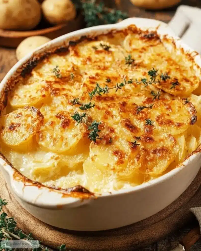 Gratin Dauphinois façon Paul Bocuse : fondant, crémeux et parfumé ...
