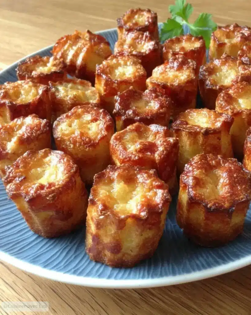 Mini-cannelés salés à la tomate confite et au thon - Cuisiner Avec Eva
