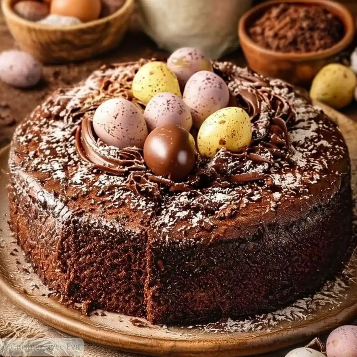 Gateau Avec Chocolat De Paques