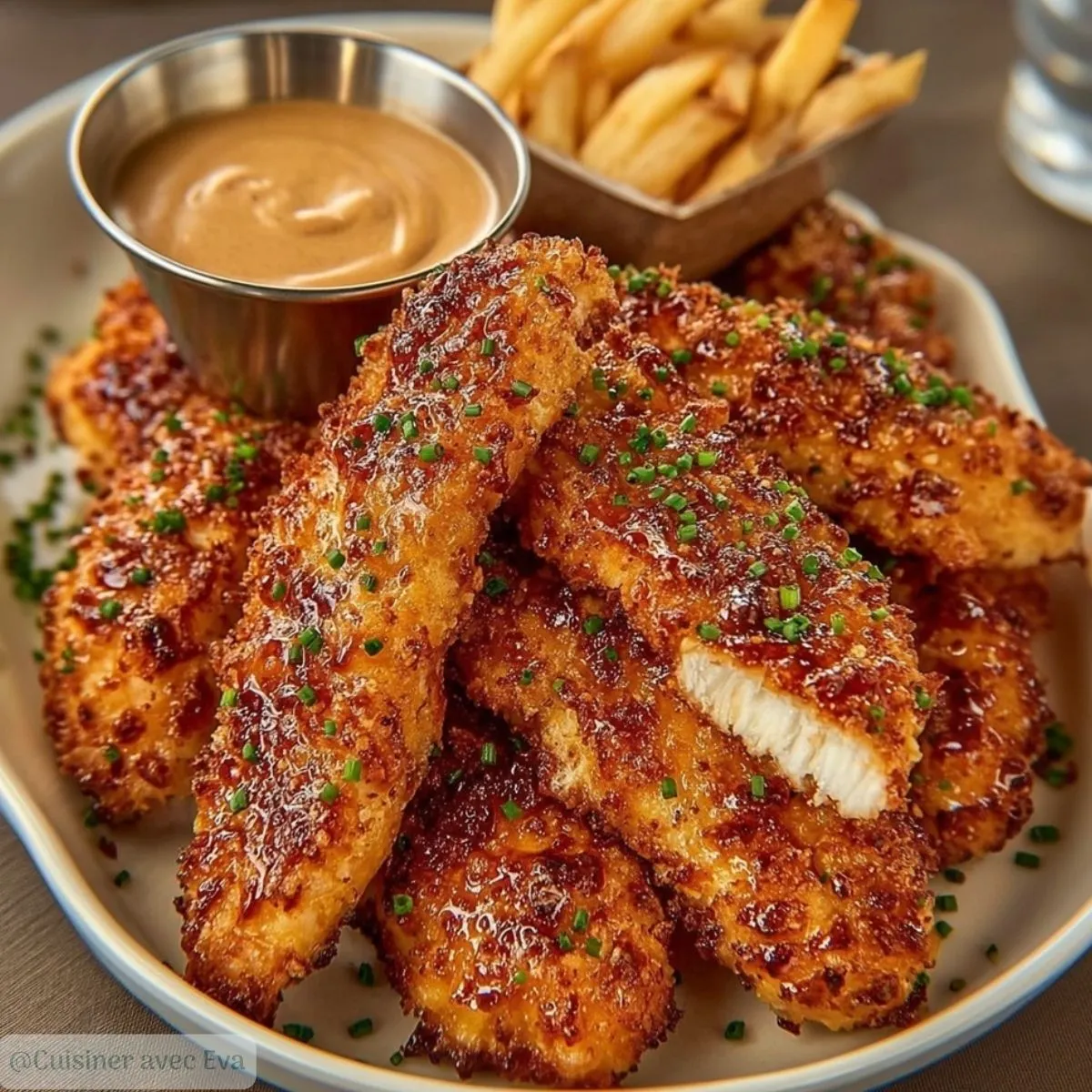 Tenders de poulet croustillants au parmesan ultra gourmande - Cuisiner ...