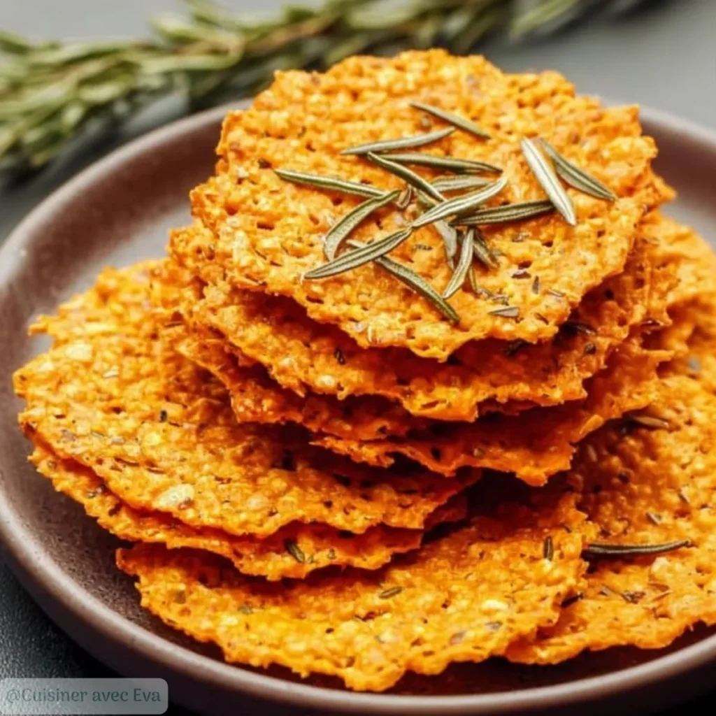 Crackers de Patate Douce : recette croustillante, saine et facile ...