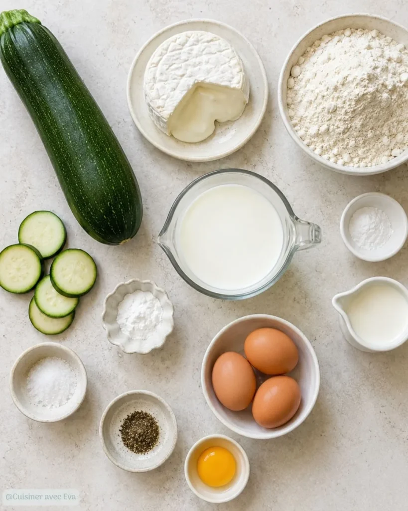 Quiche au Chèvre et Courgettes sans pâte: la recette facile et légère ...